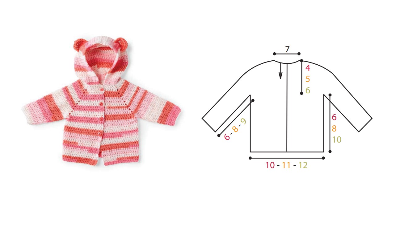 Baby Jacket with Hood - Handmade Learning Here