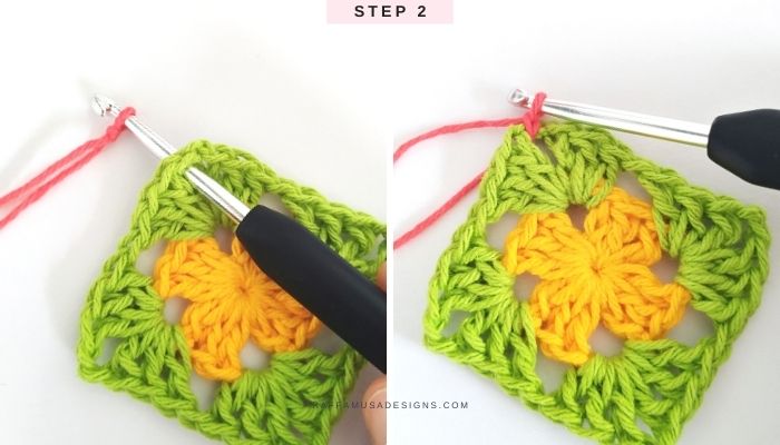 Classic Granny Square - Handmade Learning Here