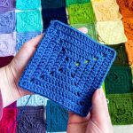 Solid Granny Square - Handmade Learning Here