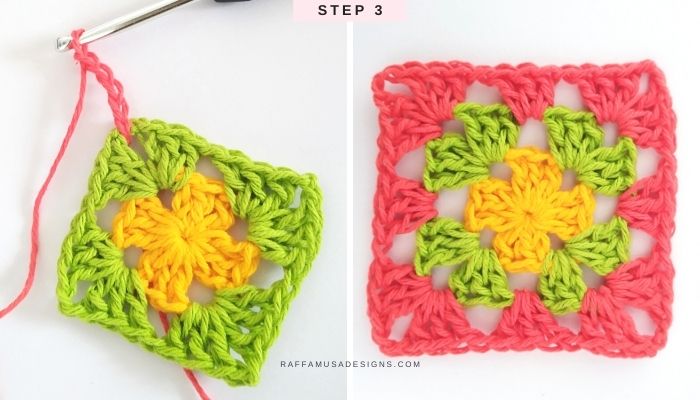 Classic Granny Square - Handmade Learning Here