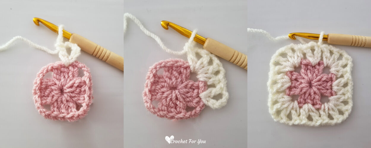 Solstice Granny Square - Handmade Learning Here