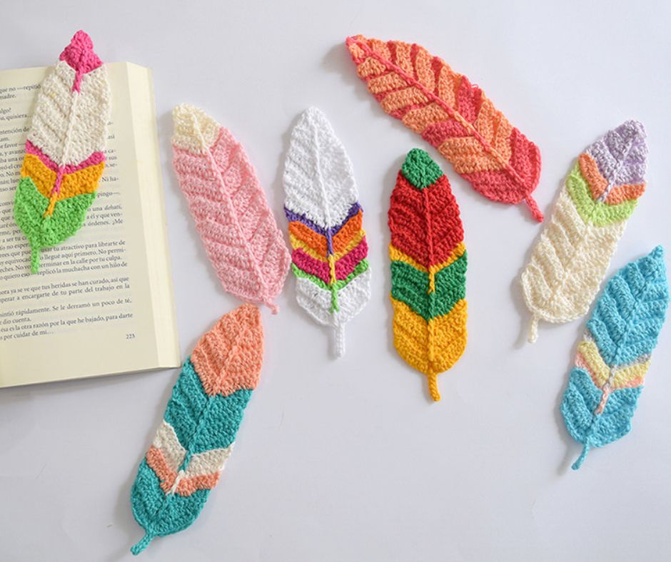 How to Crochet Feathers - Handmade Learning Here