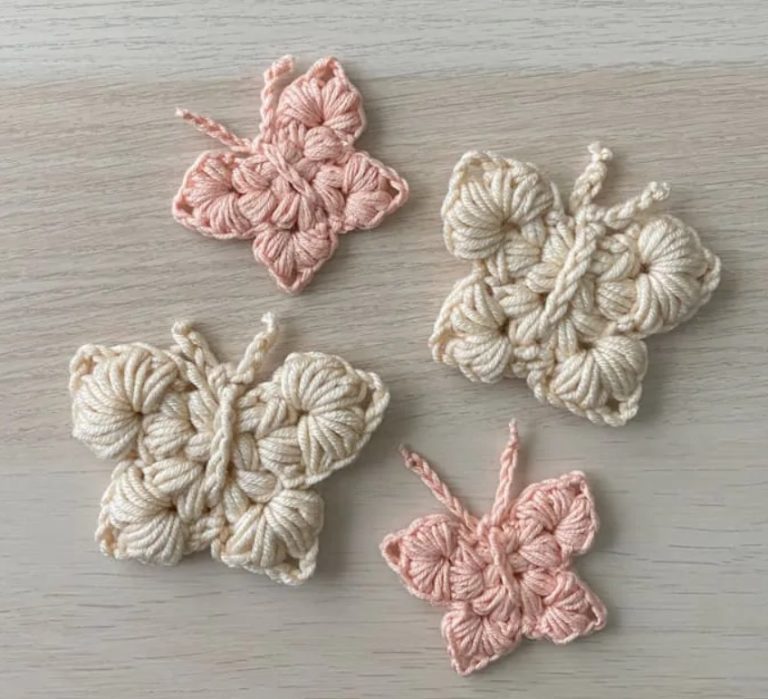 Crochet Butterfly Pattern - Handmade Learning Here