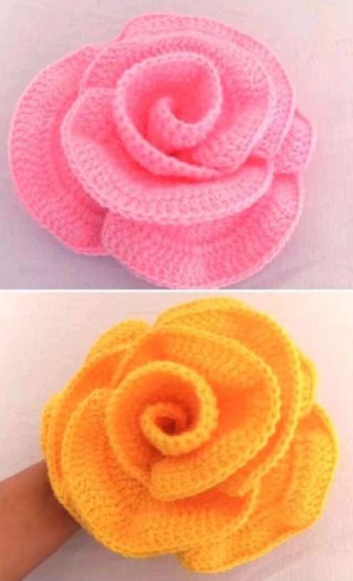 Crochet Roses - Handmade Learning Here