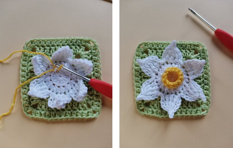 Narcissus Square - Handmade Learning Here