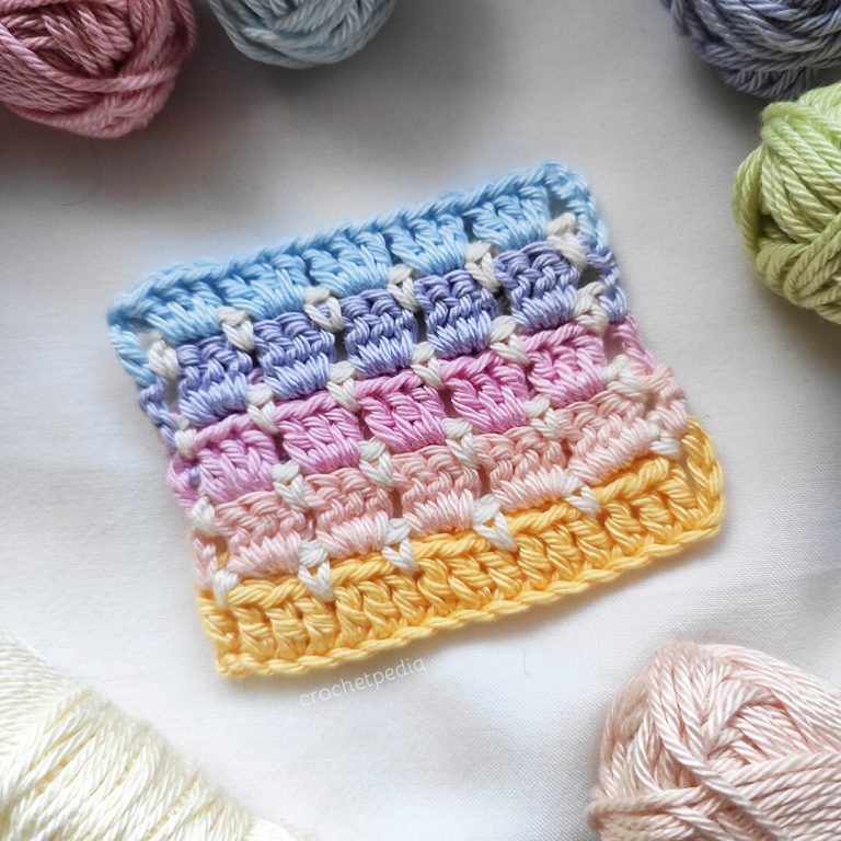 Block Stitch Crochet - Handmade Learning Here