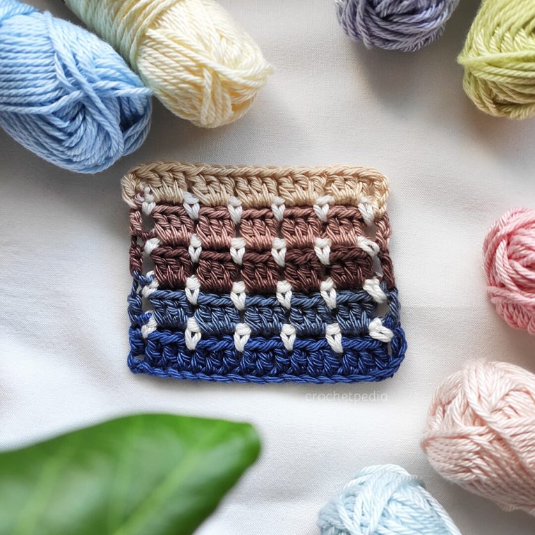 Block Stitch Crochet - Handmade Learning Here