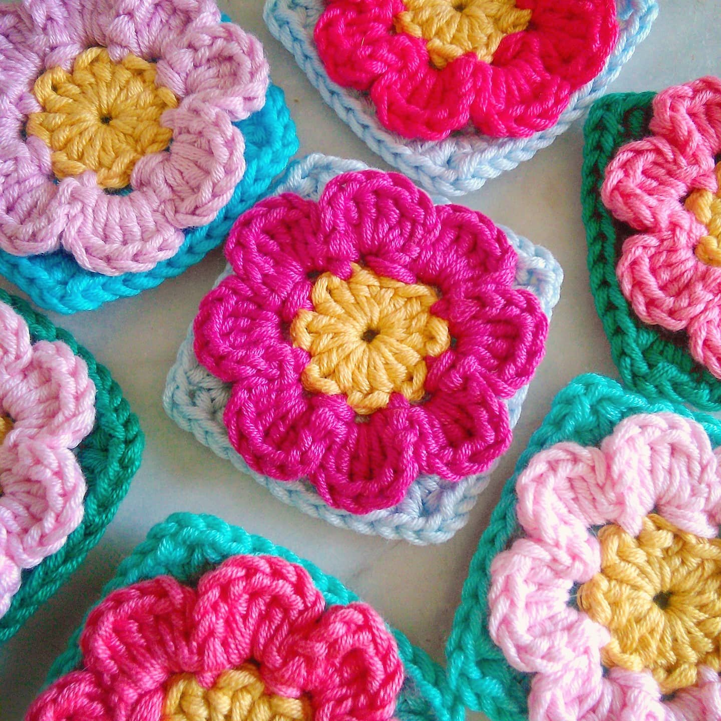 3D Flower Square - Handmade Learning Here