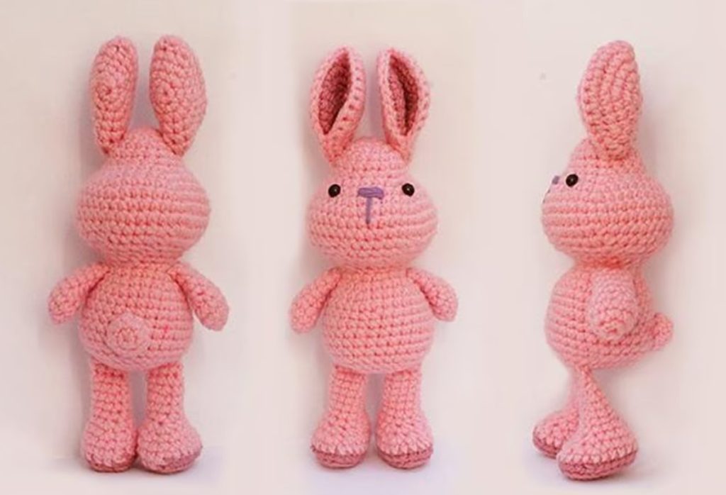 Crochet Bunny - Handmade Learning Here