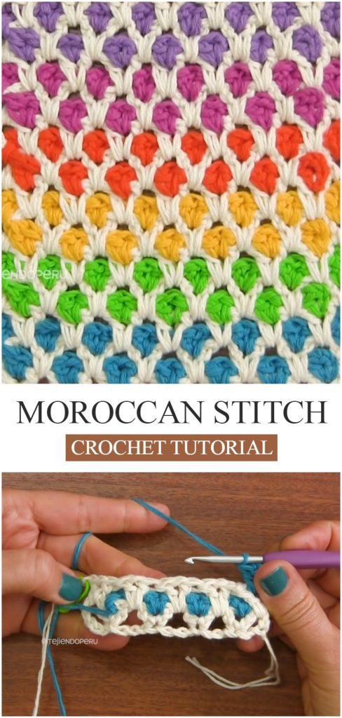 Moroccan Stitch - Handmade Learning Here