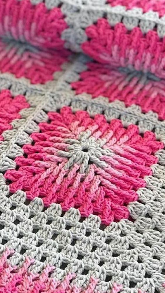 Mosaic Granny Square - Handmade Learning Here