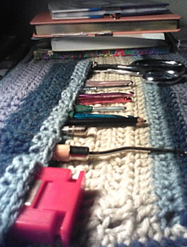 Crochet Desk Organizer - Handmade Learning Here