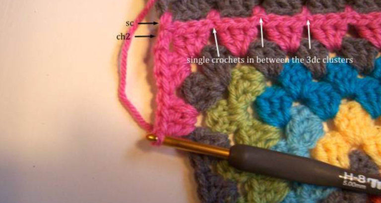 Granny’s Rectangular Blanket - Handmade Learning Here