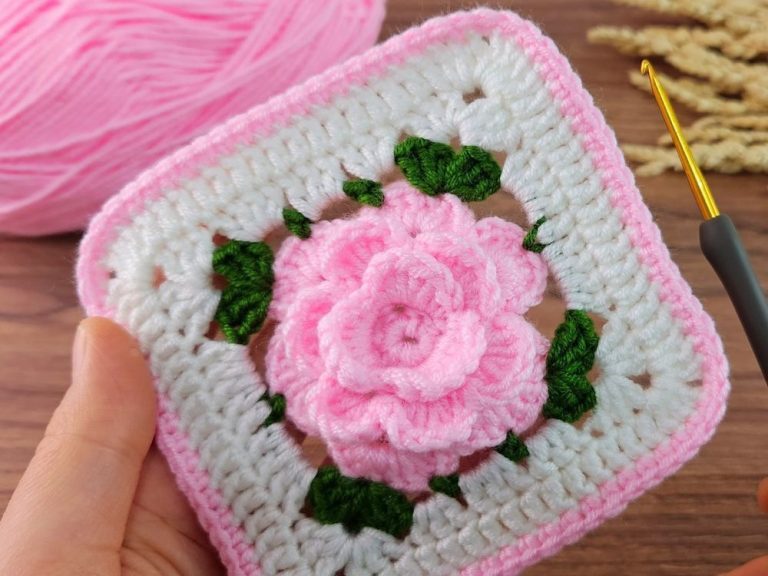 Rose Square - Handmade Learning Here