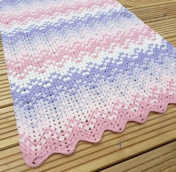 Granny Ripple Blanket - Handmade Learning Here