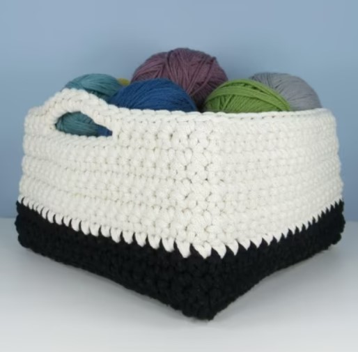 Any-Size Square Basket - Handmade Learning Here