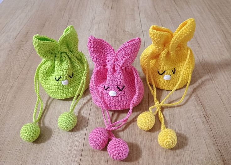 Crochet Bunny Bag - Handmade Learning Here