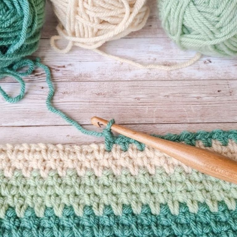 Moss Stitch - Handmade Learning Here