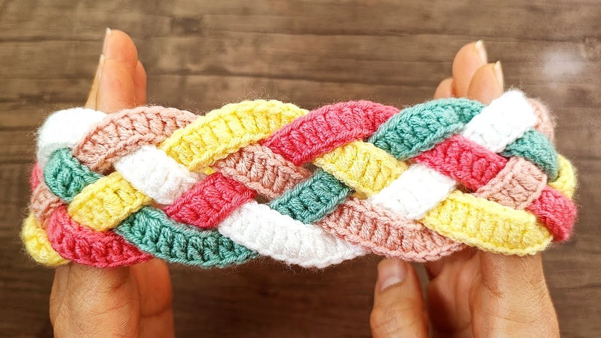Crochet Headband - Handmade Learning Here