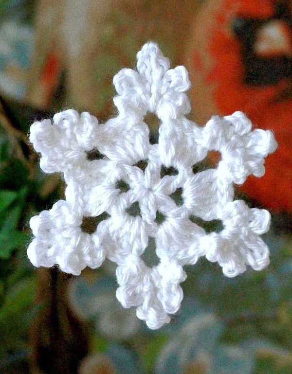 Crochet Snowflake Pattern - Handmade Learning Here