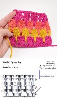 Larksfoot Stitch - Handmade Learning Here