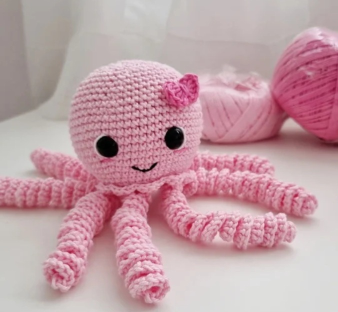 Crochet Octopus Pattern - Handmade Learning Here